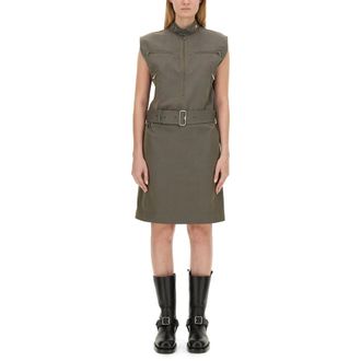 Burberry Moto Kleid - - Dresses - Damen - Grau - XS
