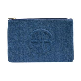 Anine Bing Lili Pouch - - Bags - Damen - Blau - ONE SIZE
