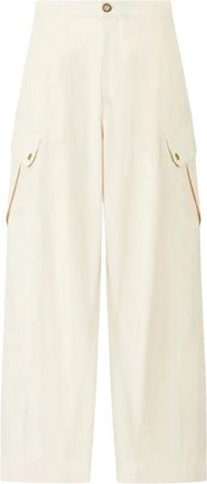 Pinko Pinko, Femme, Pantalons, Beige, Taille: 34 FR Rosalin Pantalone