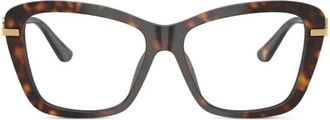 Dolce & Gabbana Femme, Accessoires, Brun, Taille: 55 MM Optical Frame