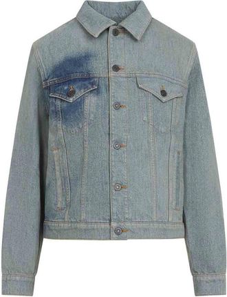 Jean Paul Gaultier Veste En Jean - Beige