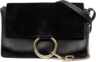 Chlo&eacute; Pre-owned Faye Crossbody - Femme - Pre-owned - Noir - Taille: ONE Size