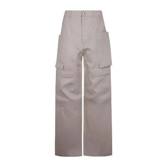 Rick Owens Homme, Pantalons, Gris, Taille: W32 Pantalon Cargo Beige Stefan