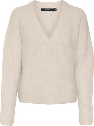 Vero Moda VMAWSOME LS V-Neck Pullover Boo