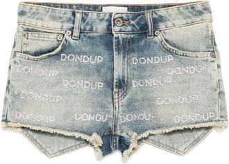 Dondup Damen, Shorts, Blau, W26Gr&ouml;&szlig;e