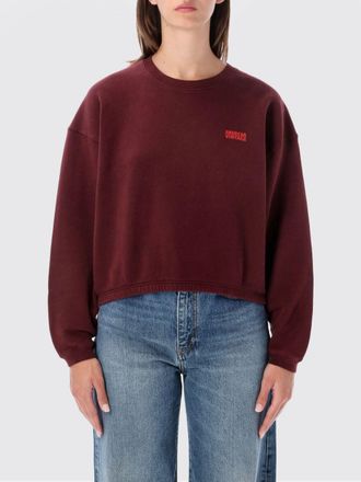 American Vintage Sweat-shirt en coton &agrave; coupe d&eacute;contract&eacute;e et &eacute;paules tombantes