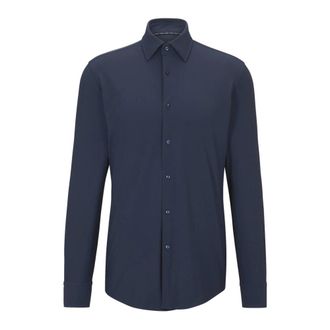 HUGO BOSS P-Hank-Kent-C1-222 Hemd - - Shirts - Herren - Blau - L