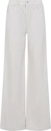 Brunello Cucinelli Femme, Pantalons, Beige, Taille: 36 FR Ml996P4053 Pantalons