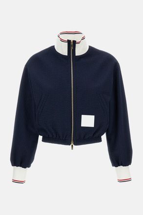 Thom Browne Kurze Jacke Mit Rei&szlig;verschluss