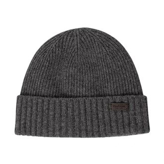 Barbour Carlton M&uuml;tze & Handschuhe Geschenkset - - Accessories - Herren - Grau - ONE SIZE