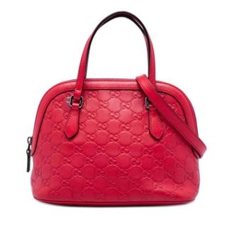 Gucci Pre-owned Vintage Satchel - Femme - Pre-owned - Rouge - Taille: ONE Size