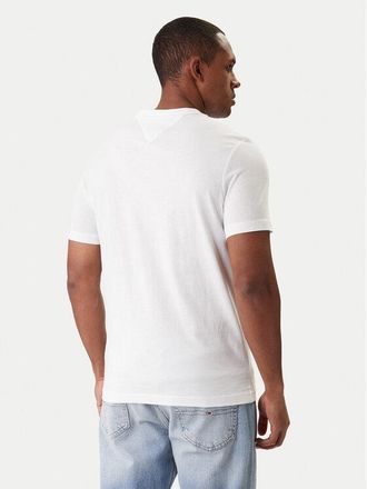 Tommy Hilfiger T-Shirt Brand Love MW0MW41456 Wei&szlig; Regular Fit