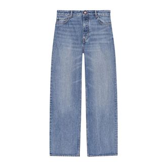 Ganni Damen, Jeans, Blau, W30Gr&ouml;&szlig;e