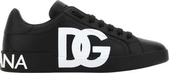 Dolce & Gabbana Homme, Chaussures, Noir, Taille: 41 EU Baskets