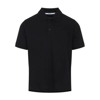Saint Laurent Schwarzes T-Shirt & Polo Kollektion Aw25 - - Tops - Herren - Schwarzk - S
