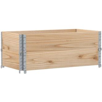 vidaXL Jardini&egrave;re 100x50 cm bois de pin massif vidaXL