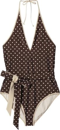 Valentino Garavani Femme, Maillots de bain, Brun, Taille: 38 FR Valentino Garavani Sea clothing