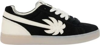 Palm Angels Homme, Sport, Noir, Taille: 42 EU Tennis Suede Baskets