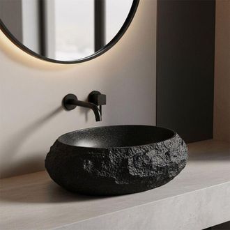 Rea Aufsatzwaschbecken Rea Mika Black