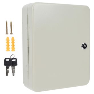 DOITOOL Schl&uuml;sselbox F&auml;cher mit Zahlenschloss Wandmontage Schl&uuml;sselaufbewahrung f&uuml;r Immobilienverwaltung Autoschl&uuml;ssel Sicher Organisiert Stabil Langlebig f&uuml;r