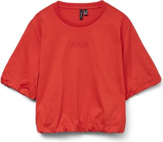 Vero Moda Vmpenny Ss Cropped Top Box JRS