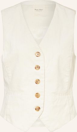 Part Two Blazerweste Linka Aus Cord weiss