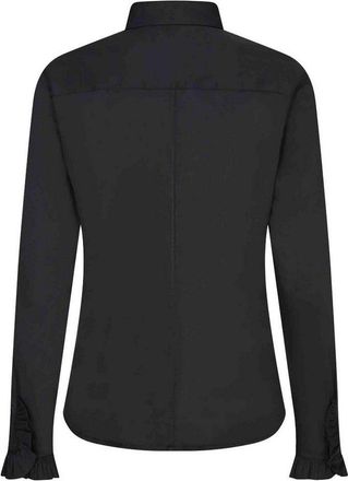 Mos Mosh Langarmbluse Hemdbluse MATTIE FLIP mit Baumwolle