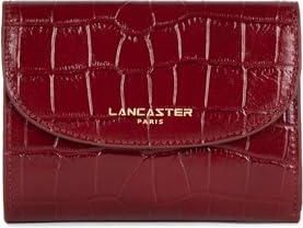 Lancaster Portefeuille dos A dos ref 57506 carmin
