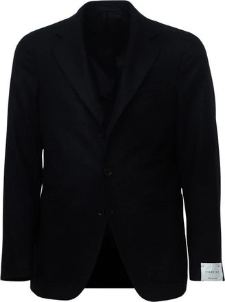 Caruso Monopetto Tre Bottoni Blazer - - Jackets - Herren - Blau - XL