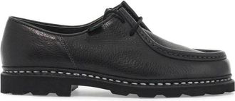 Paraboot Homme, Chaussures, Noir, Taille: 44 EU Chaussures en Cuir Martel&eacute; &agrave; Lacets