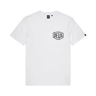 Deus Tee Address - Homme - Tops - Blanc - Taille: M