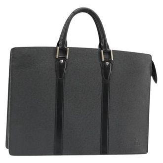 Louis Vuitton Pre-owned Taiga Leder Business Bag - - Pre-owned - Damen - Schwarzk - ONE SIZE
