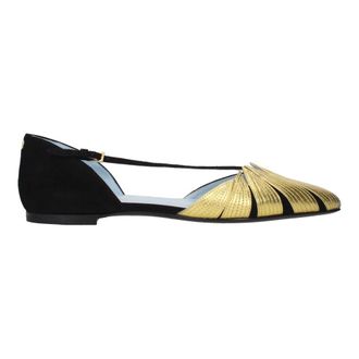 Valentino Garavani Leder-Sandalen - - Shoes - Damen - Schwarzk - 36 1/2 EU