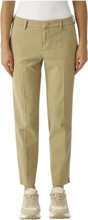 Pantaloni Torino Femme, Pantalons, Vert, Taille: 38 FR Chinos