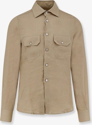 Kiton Ciro Paone Linen shirt - KITON CIRO PAONE - gender_Man