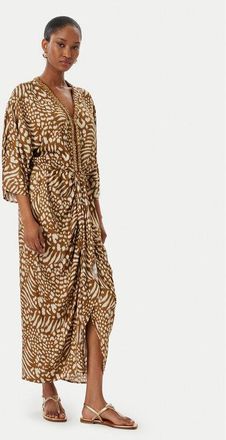 Lola Casademunt Sommerkleid LS2616031 Braun Relaxed Fit