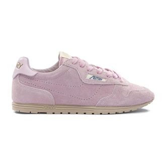 Autry Baskets basses en daim - Femme - Chaussures - Rose - Taille: 40 EU