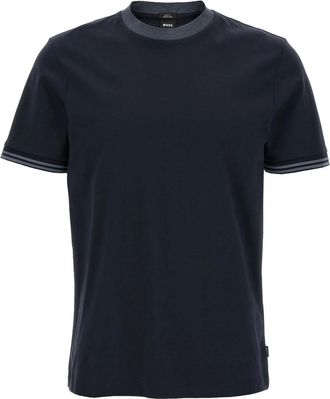 HUGO BOSS Homme, Tops, Bleu, Taille: L H-Tessler 238 T-shirt