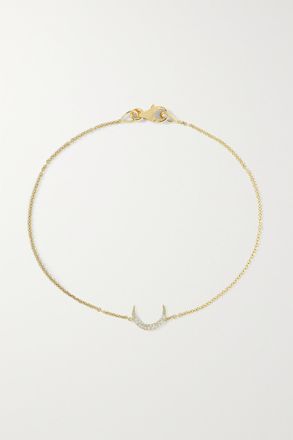 Jennifer Meyer Mini Carson Armband Aus 18 Karat Gold Mit Diamanten