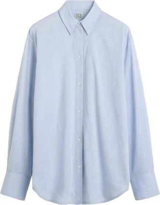 Toteme Damen Hemdbluse aus Leinen-Mix