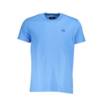La Martina La Martina Azzurro Baumwolle Herren T-Shirt