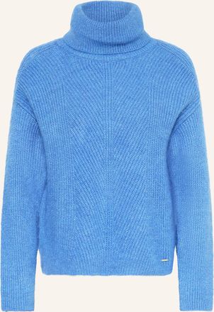 More & More More & More Rollkragenpullover blau