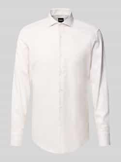 HUGO BOSS Slim Fit Businesshemd aus Baumwoll-Mix Modell H-HANK-SP