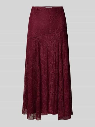 Rich & Royal Midirock aus Spitze mit seitlichem Rei&szlig;verschluss