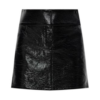 Courrèges Femme, Jupes, Noir, Taille: 38 FR Jupe Courte