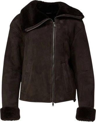 VSP Vsp, Femme, Vestes, Brun, Taille: 36 FR Pia Shearling Jacket