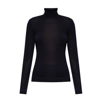 Hanro Lang&auml;rmliger Rollkragenpullover - - Knitwear - Damen - Schwarzk - M