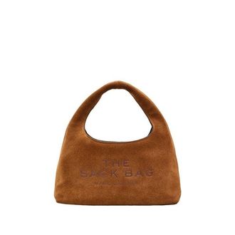 Marc Jacobs Sac &agrave; main The Mini Sack Bag en cuir su&eacute;d&eacute;