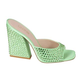 Gedebe Elegante Satin Clutch Tasche - - Shoes - Damen - Gr&uuml;n - 36 EU