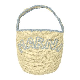 Marni Beige Schultertasche Leichte Doppelgewebestruktur - - Bags - Damen - Beige - ONE SIZE